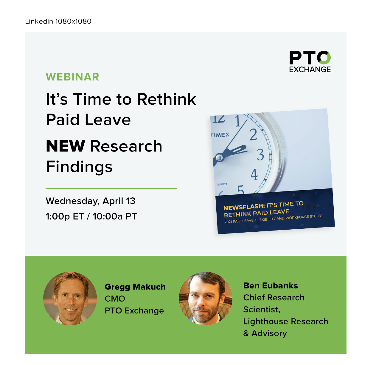 Time to Rethink Paid Leave Webinar | PTO Exchange